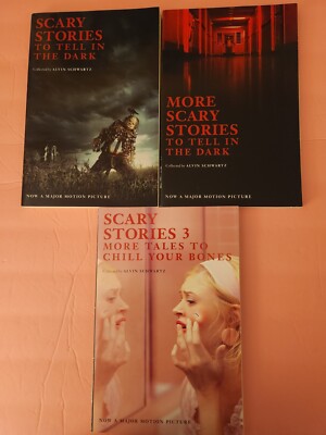 3 SCARY STORIES TO TELL IN THE DARK / MORE SCARY / SCARY 3 Alvin ...