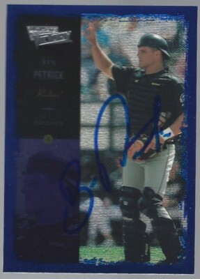Ben Petrick 2000 Ultimate Victory baseball #90 IP autograph signed card ...