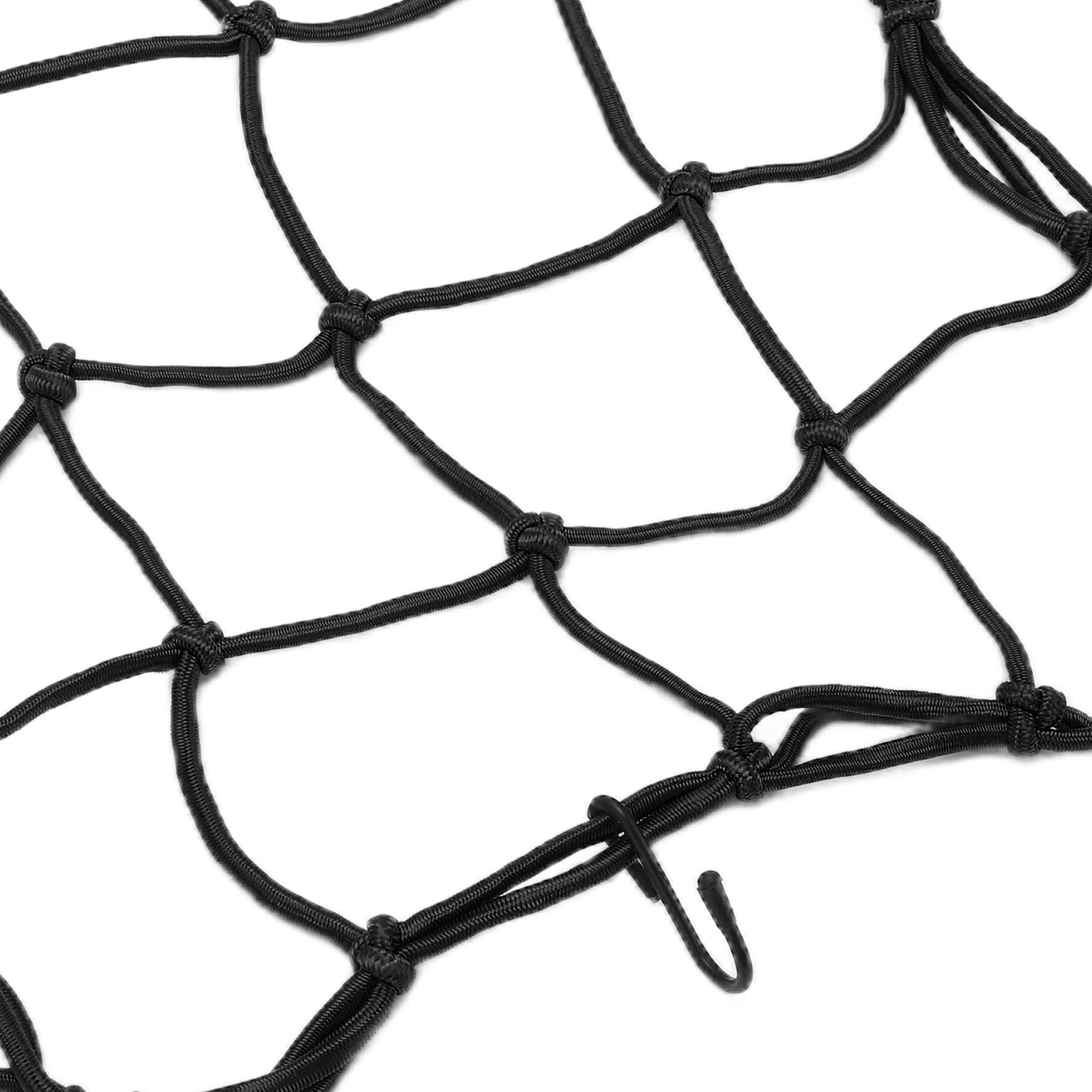 Cargo Net Nylon Tough Elastic Luggage Net With Hooks For Road Mountain ...