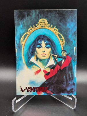 Topps Vampirella (1995) Red-Foil Vampirella Stamp # 10 Card | eBay