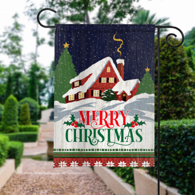Welcome Christmas Flag, Merry Christmas Double-sided Flag, Christmas ...