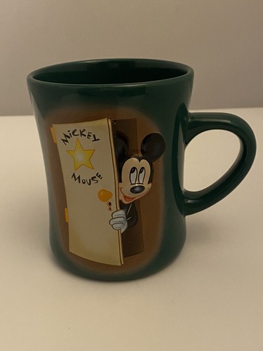 Disney 3d Mickey Mouse Green Mug Mop From Disney Store | eBay