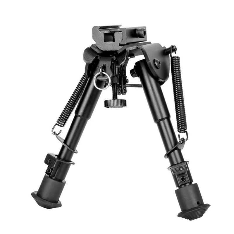 Tactical Rifle Bipod Spring Return For Sling Stud & Picatinny Adapter ...
