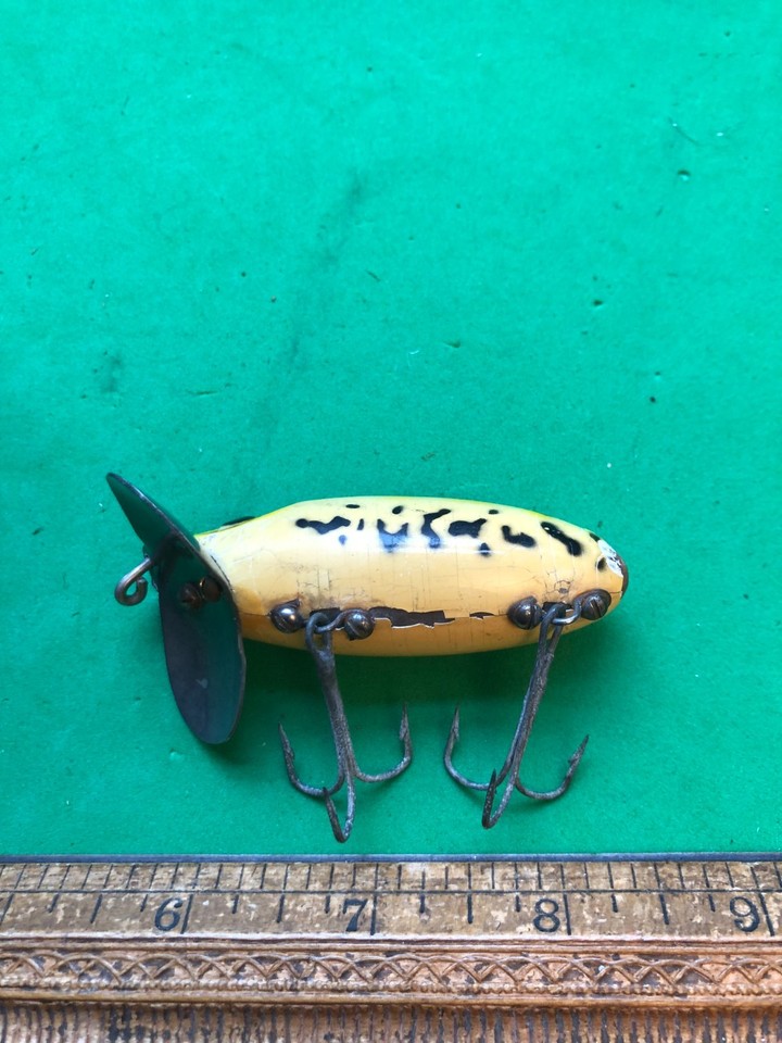 ARBOGAST jitterbug LURE WOOD FROG BLACK LIP | eBay