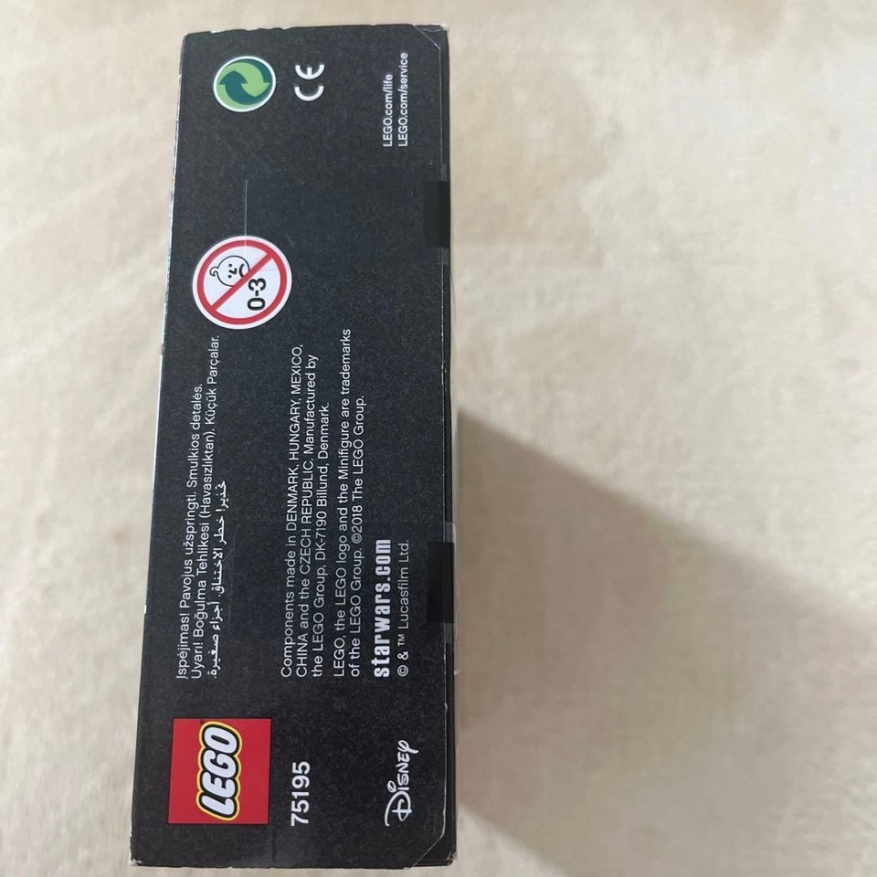 LEGO Star Wars 75195 Microfighter First Order Walker Building Toy Set ...