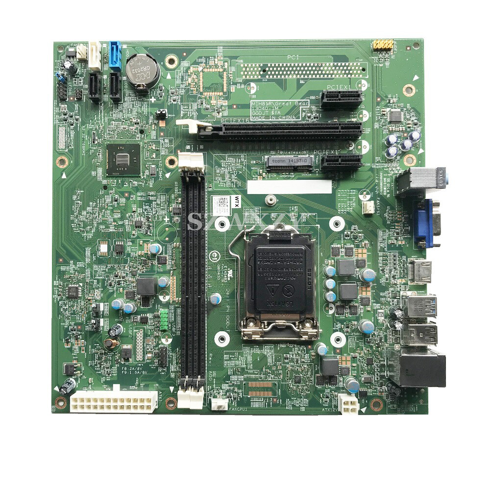 FOR DELL 3900 3010 3000 3800 SFF H81 Motherboard Test 100% OK 088DT1 ...