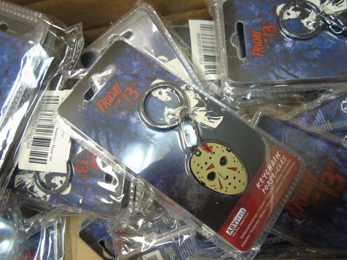 1 Friday the 13th Keychain Key Chain Keyring Mask Jason Voorhees Car ...