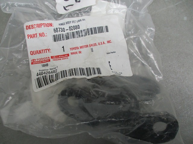 Genuine Toyota Front Right Lower Hinge 6873002080 for sale online | eBay