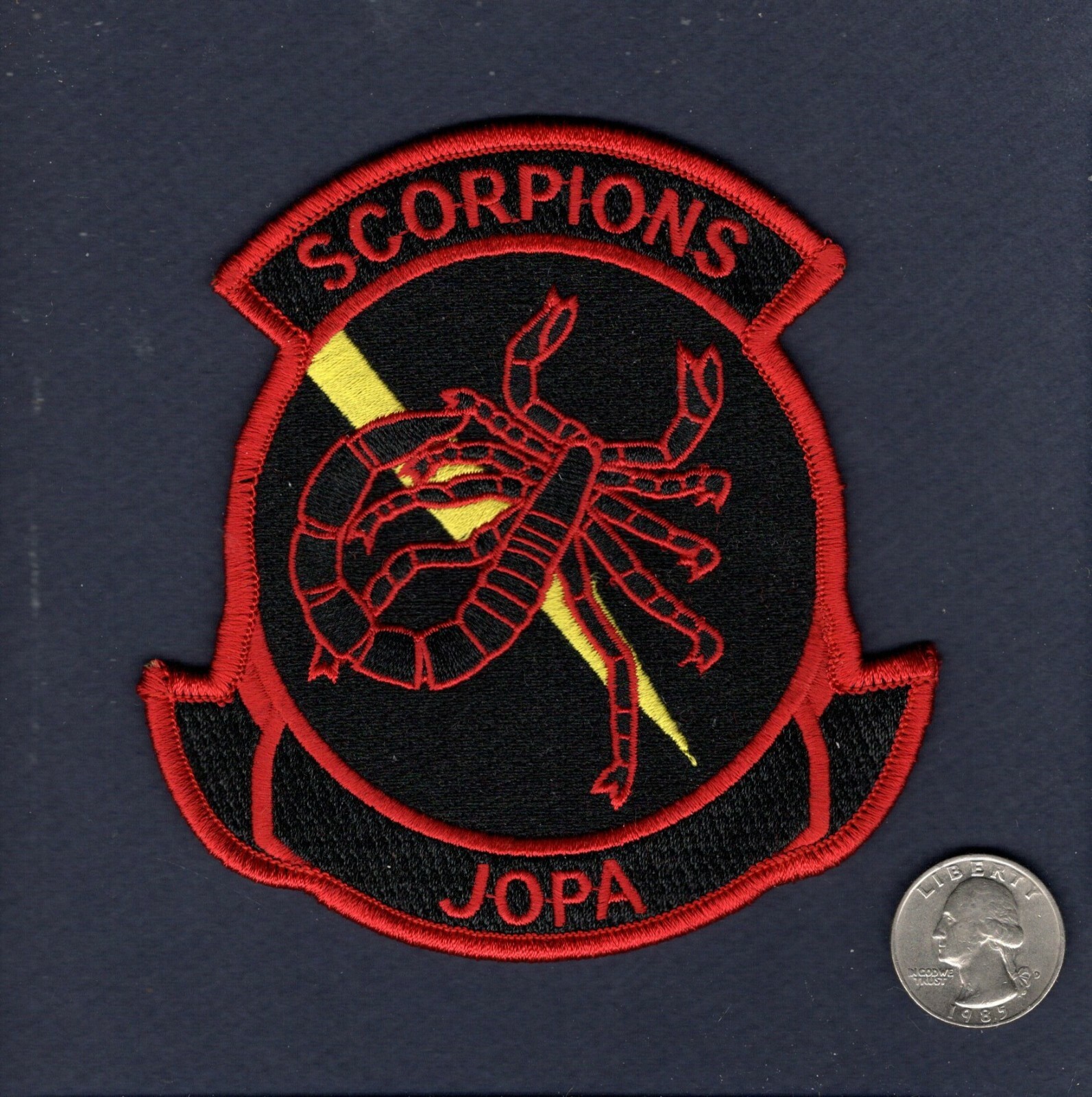 VAQ-132 SCORPIONS JOPA EA-6B Prowler EF-18G Growler US Navy Squadron ...