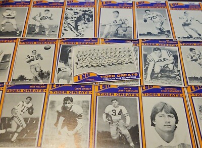 1983 LSU SUNBEAM EXCLUSIVE LIMITED EDITION YOU PICK SEE SCANS | eBay