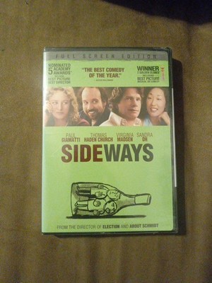 Sideways (DVD, 2005, Full Screen) NEW Sealed Paul Giamatti 24543175902 ...