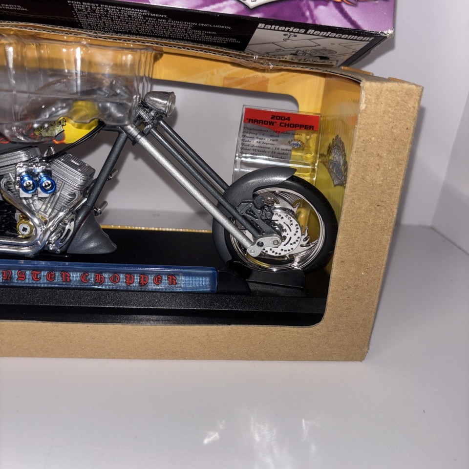 Boley 2004 Monster Chopper with Lights and Sound 1:12 Scale Die Cast | eBay