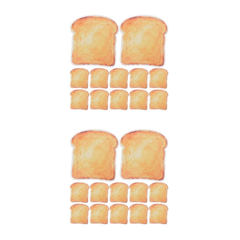 150 Pcs Bread Storage Instructions Card Cards Care Freshness Guide ...