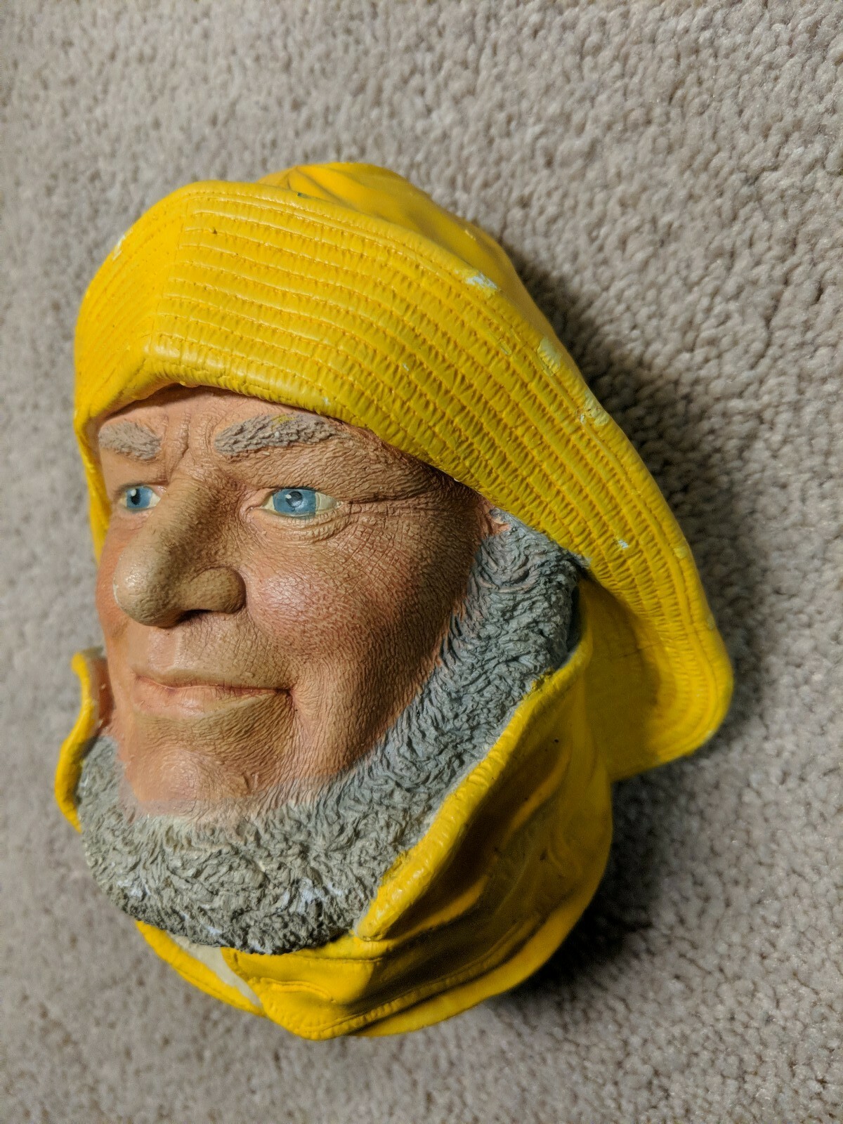 Vintage Helmsman by Legend Products 1984 Head Mask Chalkware | eBay