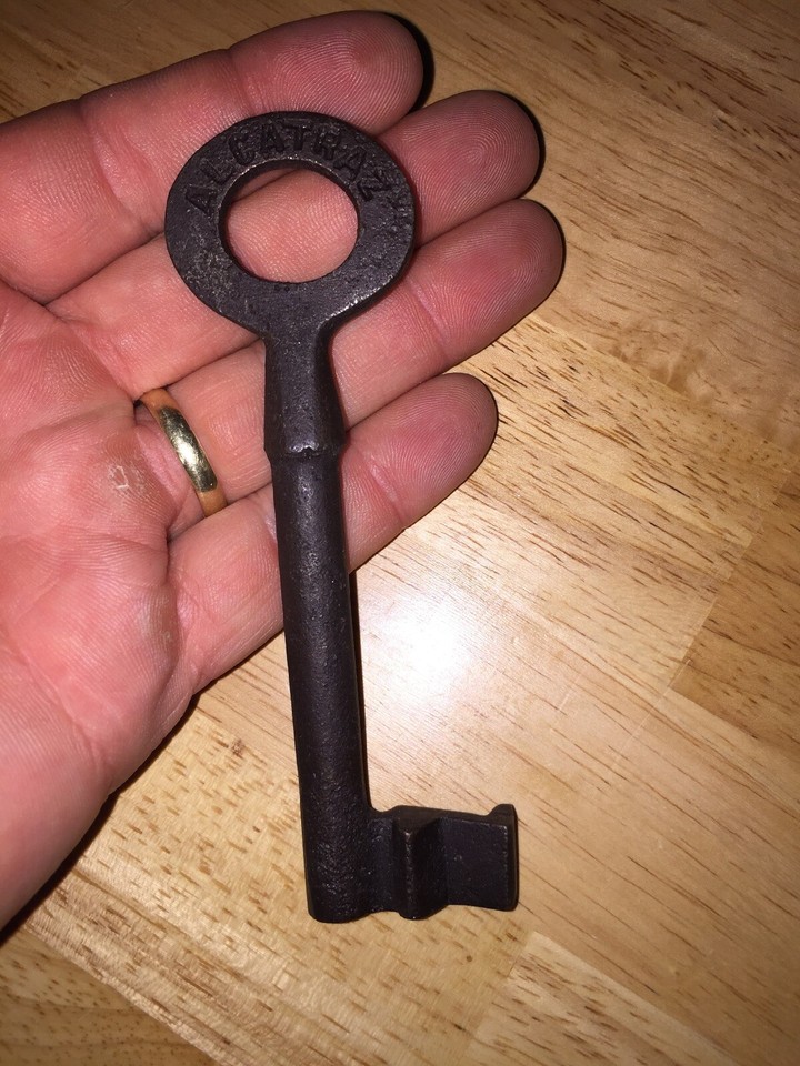 Alcatraz Prison Key Collector Man Cave Cast Iron Jail Penitentiary ...