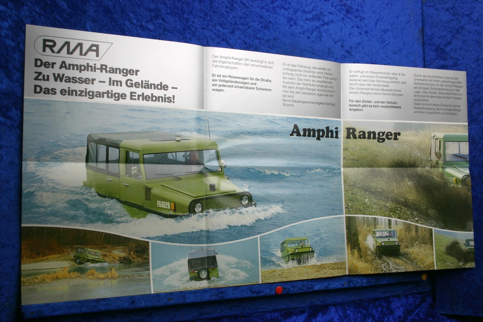 Amphi Ranger 2800 SR 1983 Prospekt (A1268) FAKSIMILE Archiv Verlag ...
