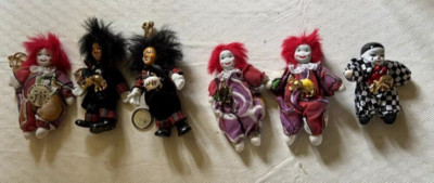 MUMMERS PARADE CLOWN PORCELEIN DOLL 6 INCH NEW/MINT | eBay