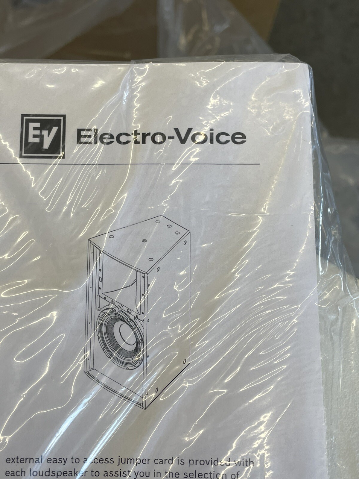 Electro-Voice (EV) EVF-1122S/94 Two-Way Loudspeaker NIB. | eBay