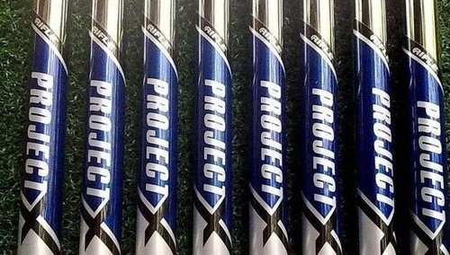 Brand New RIFLE PROJECT X 5.5 Steel Iron Shafts FLIGHTED 3-PW .355 Tip ...