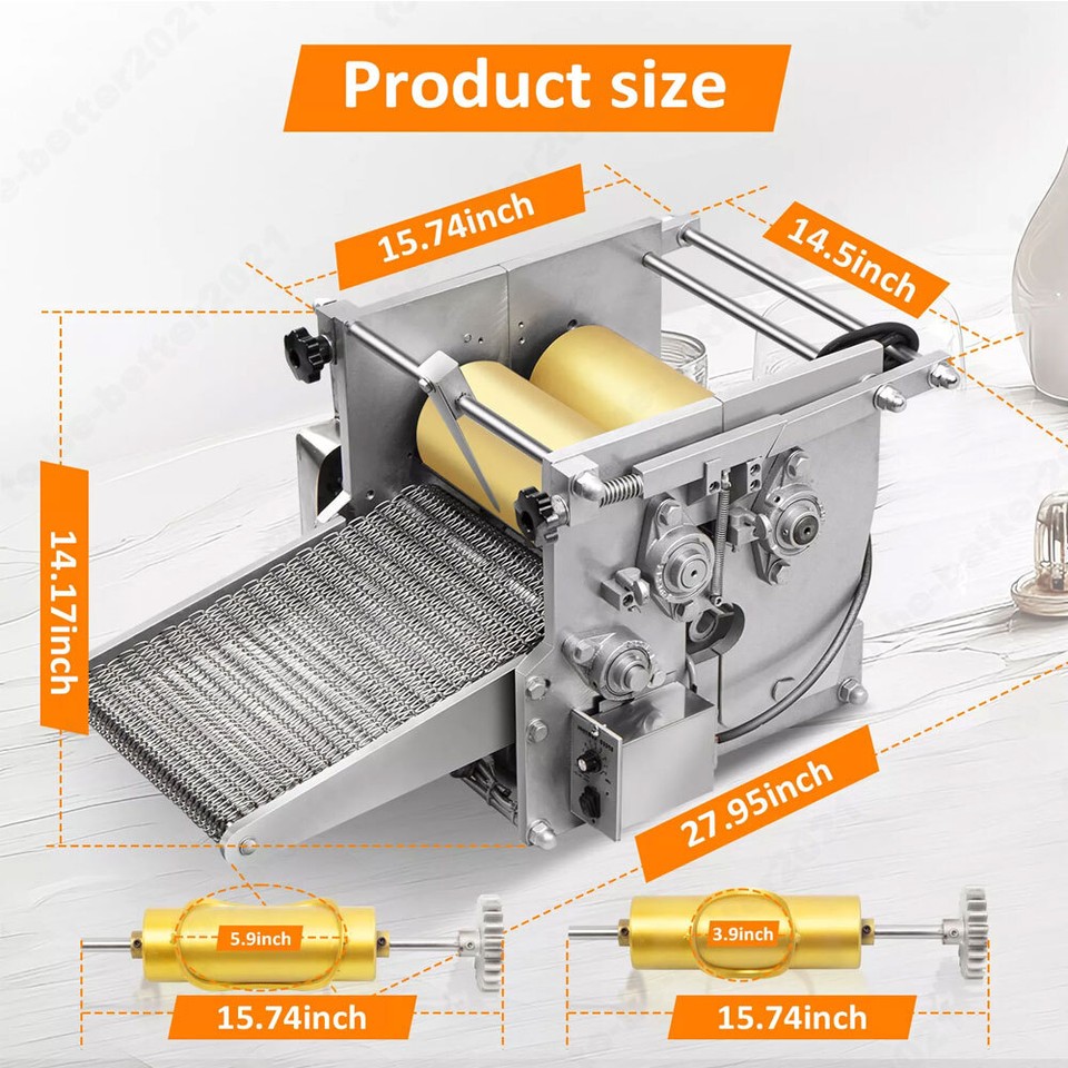 Tacos Maker Automatic Chapatti Machine Commercial Corn Tortilla Making ...