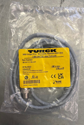 TURCK PN: RK 4.4T-1.7-RS 4.4T Actuator&Sensor Cordset Ext Cbl ID# U2444 ...