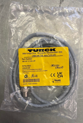 TURCK PN: RK 4.4T-1.7-RS 4.4T Actuator&Sensor Cordset Ext Cbl ID# U2444 ...