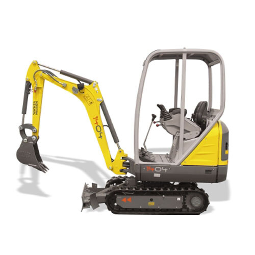 Decal Sticker Graphics set for WACKER NEUSON 1404 Mini Digger Bagger ...