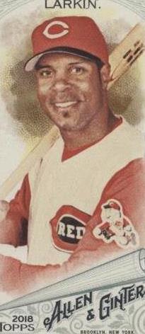 2018 Topps Allen & Ginter - Barry Larkin #92 Mini A&G Back for sale ...