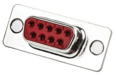 1 x FCT - A MOLEX COMPANY Panel Mount Waterproof Solder D-Sub Connector ...