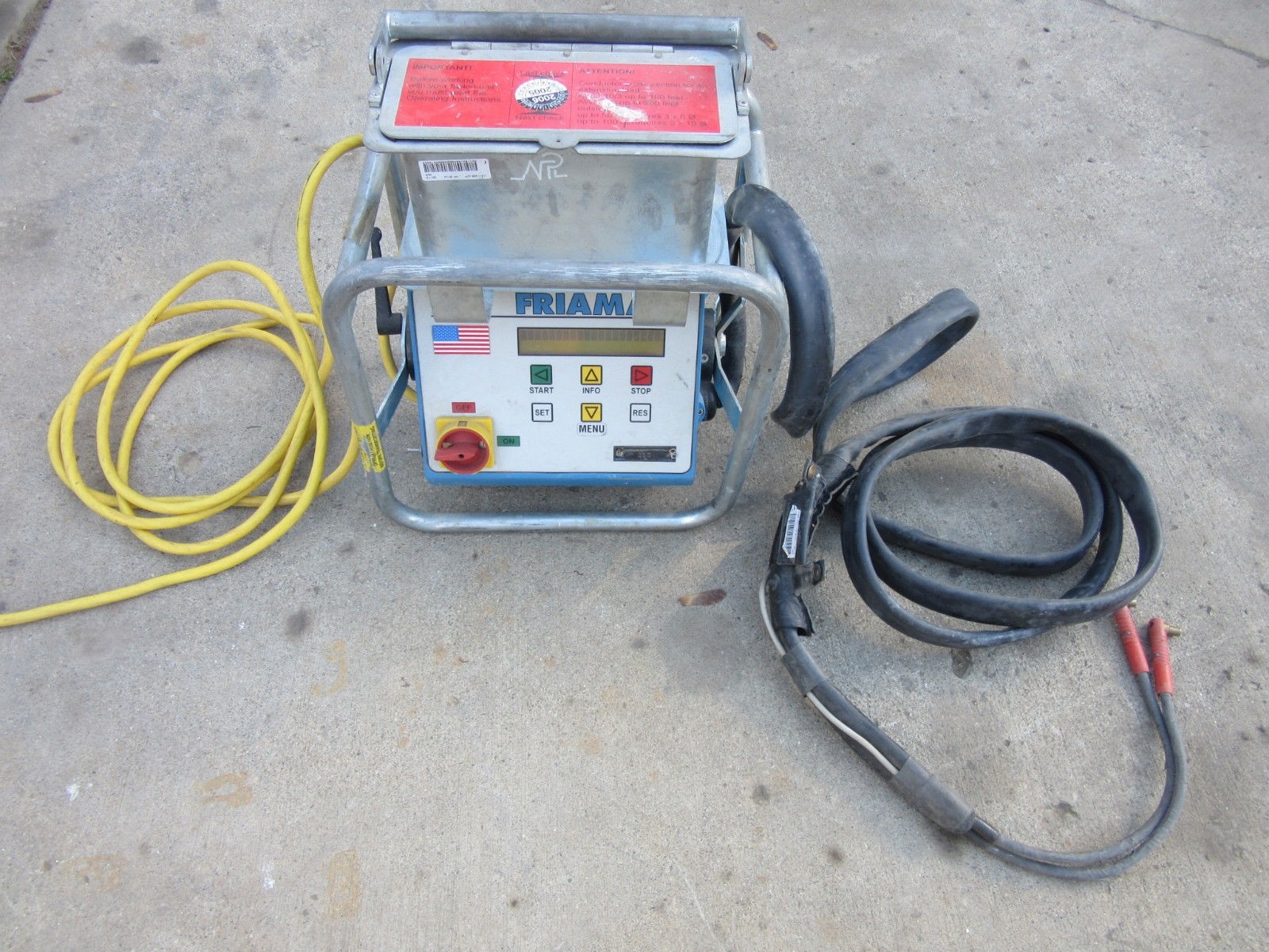 Friatec Friamat Electrofusion Machine Plastic Pipe Fusion 110v NOT ...