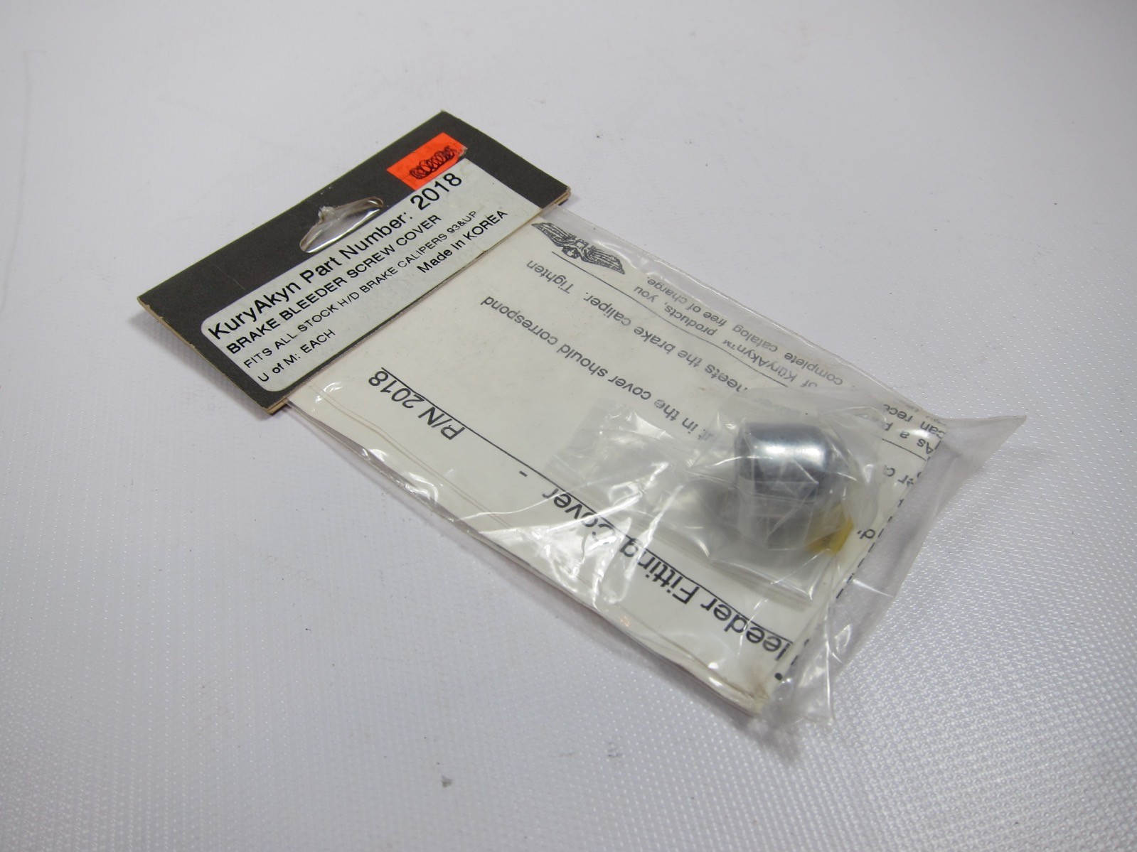 Kuryakyn 2018 Harley Davidson Chrome Brake Bleeder Screw Cover | eBay