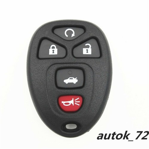 For 2004-2012 Chevrolet Malibu Buick Pontiac G5 G6 5 Buttons Remote Key ...