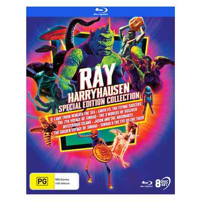 BRAND NEW Ray Harryhausen : Special Edition Collection (Blu-Ray, 1955 ...