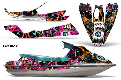 1992-1997 Sea-Doo Bombardier GTS Frenzy Jet Ski Graphics Kit Decal ...