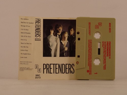 PRETENDERS PRETENDERS II (96) 12 Track Audio Cassette REAL RECORDING ...