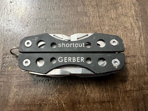 Gerber Shortcut Mini Multi Tool Scissors Black EDC Pocket Tool | eBay