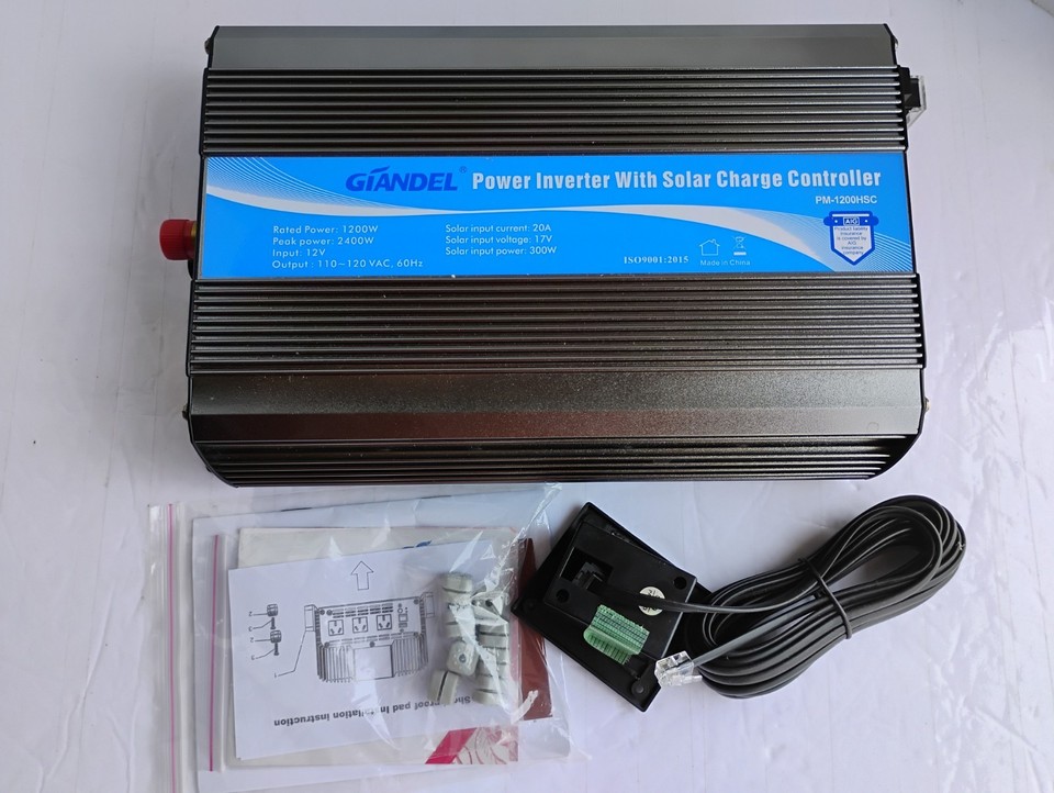 Power Inverter 1200W with 20A Solar Controlle US Transistors.Missing ...