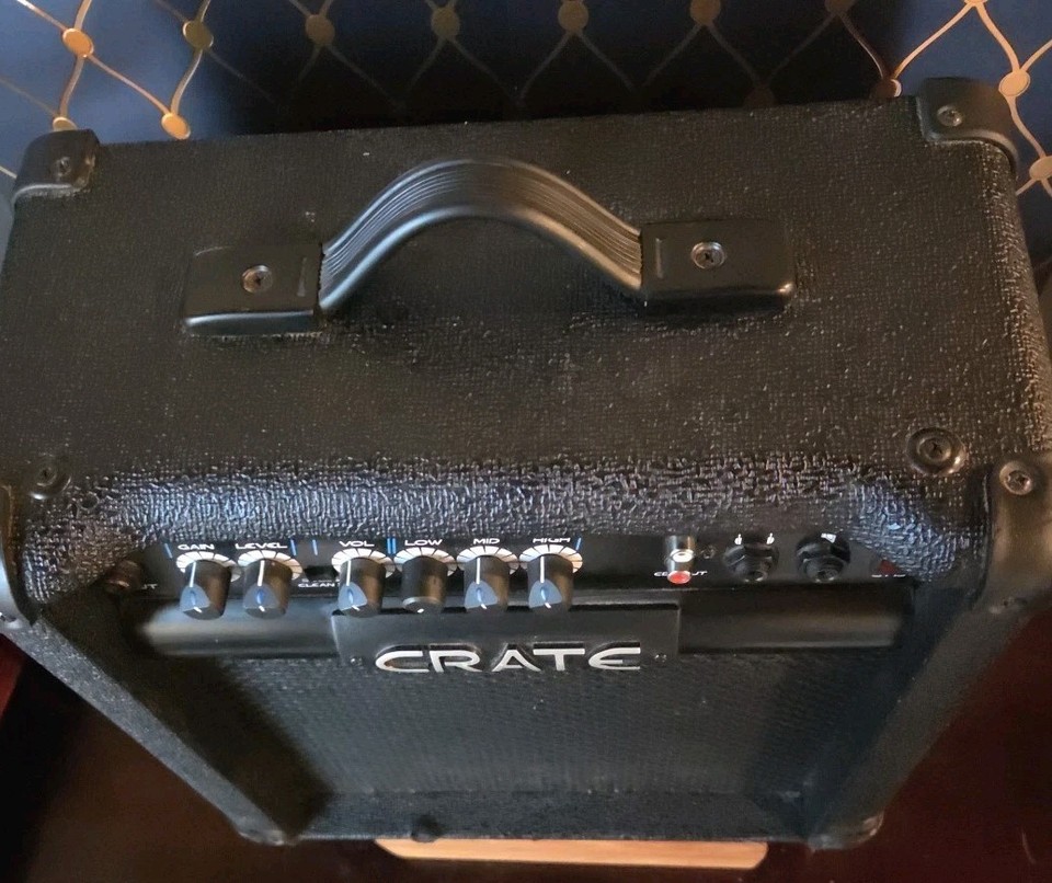 Crate GT15 15W 1x8 Electric Guitar Combo Practice Amplifier 14 Day ...