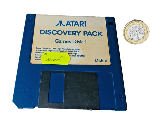 Atari Floppy Disc Discovery Pack Games Disk 3 Only Vintage ncb | eBay UK