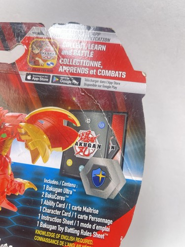 Bakugan Battle Planet Ultra Diamond Hyper Dragonoid Bakucores - Sealed ...