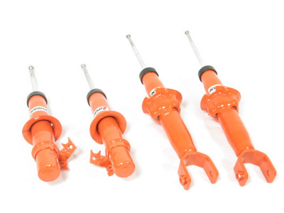 KONI STR.T (Orange) Shocks Struts Front & Rear Kit 94-01 Acura Integra ...