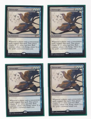 Dovescape x4 playset - MTG - Secret Lair Summer Drop - NM | eBay