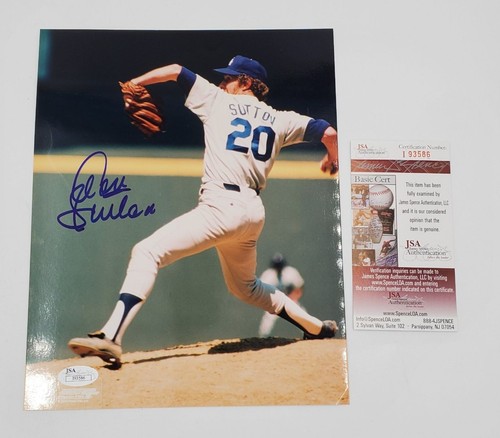 Don Sutton Signed Photo 8X10 LA Dodgers JSA COA | eBay