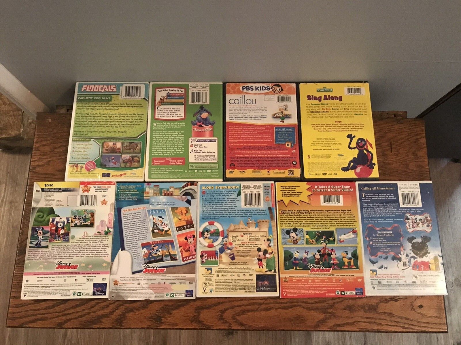 Lot of 9 Educational DVDs Disney's Mickey | Grelly USA