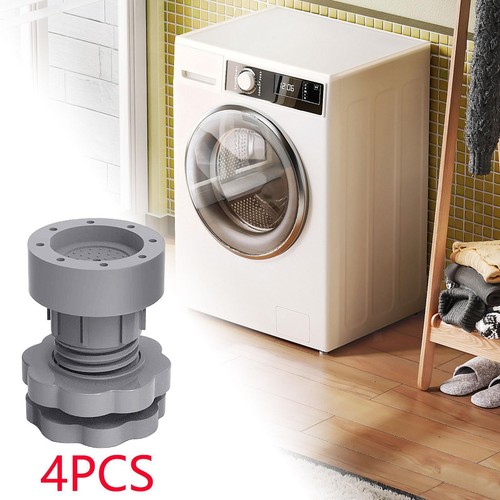 4 Pieces Washing Machine Foot Pads Protect Floor for Laundry Washer ...