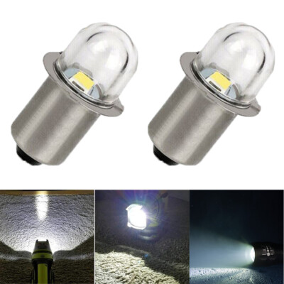 2X 18V Volt LED Flashlight Replacement Bulbs For Black-Decker FSL18FL ...