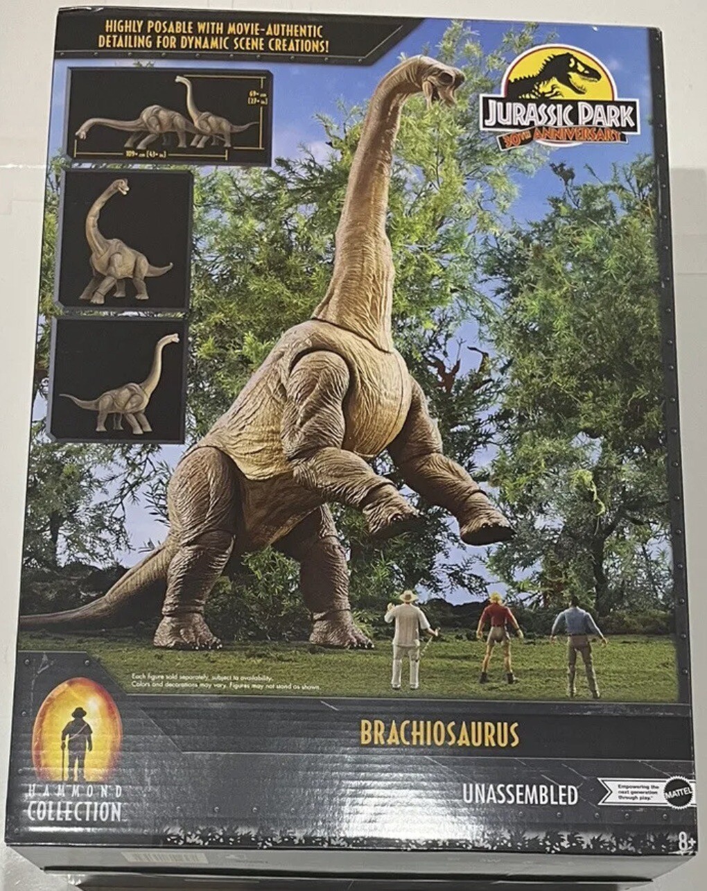 Jurassic World Hammond Collection Brachiosaurus Action Figure 2023 ...