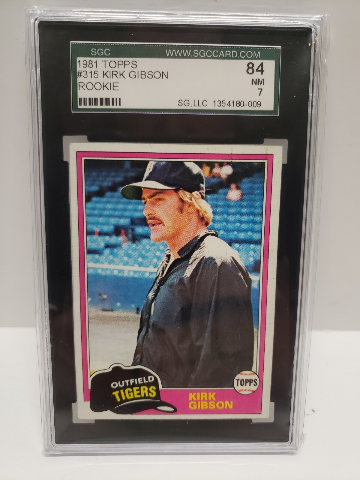 1981 TOPPS #315 KIRK GIBSON ROOKIE SGC 7+ NR MT 🔥 | eBay