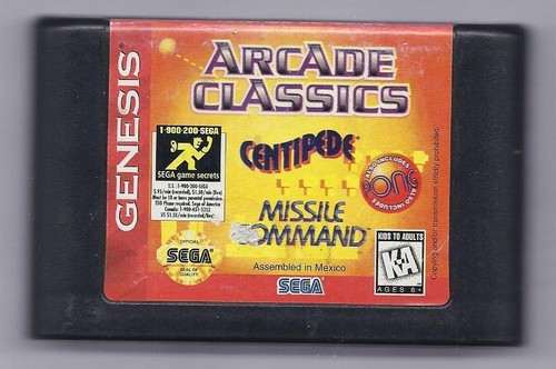 Sega Genesis Arcade Classics vintage game Cart 10086017151| eBay