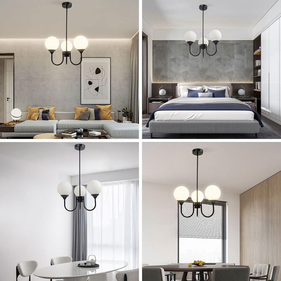 Indoor Ceiling Mounted Light 3-light Ceiling Light Fixture For Bars ...